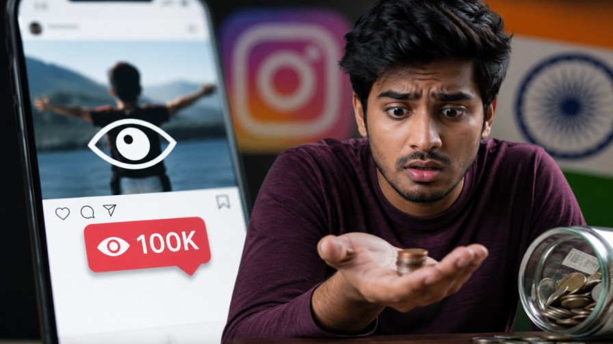 Instagram Earning Per 1000 Views in India: Views Look Big, But Earnings ...